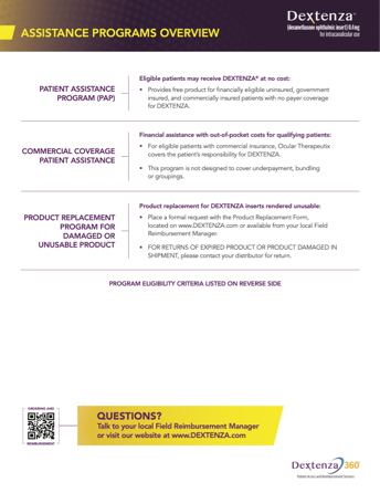 DEXTENZA - Resources