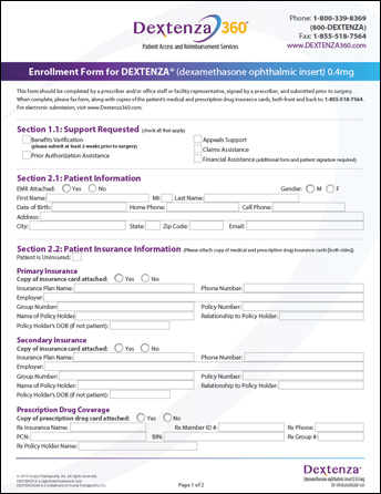 DEXTENZA - Resources