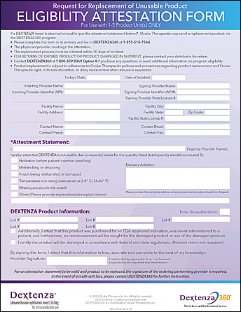 DEXTENZA - Resources